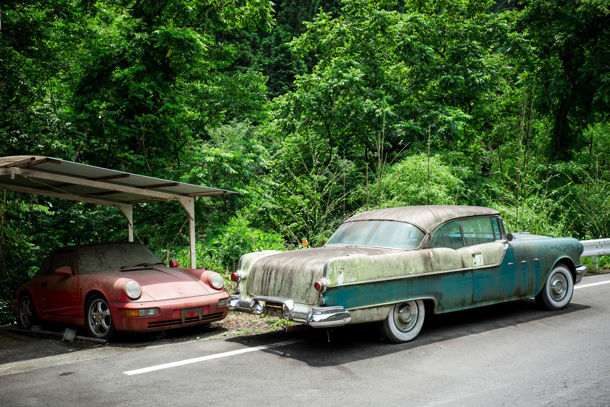 An abandoned old Pontiac in rural Tokyo — Tokyo Times